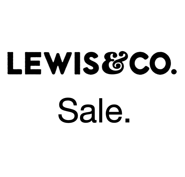 Lewis & Co | On Sale Now
